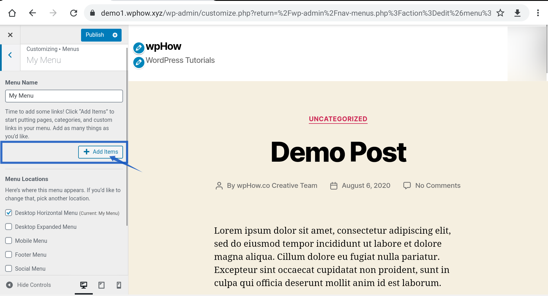 How to Create a Custom Menu in WordPress? (7 Easy Steps) - wpHow